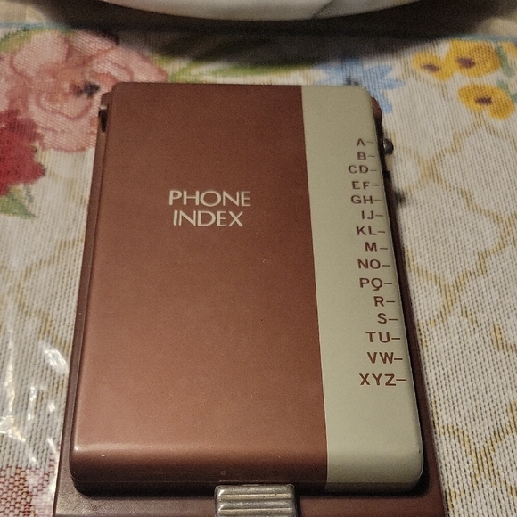 Cell Phones & Accessories | Vintage Brown Phone Index | Poshmark